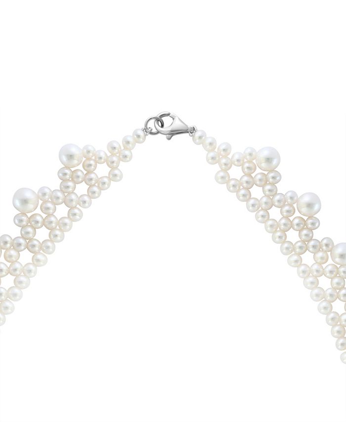 Effy Collection Effy® Cultured Freshwater Pearl 3 6 1 2mm Lacy 18