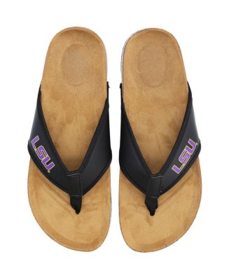 Men's FOCO LSU Tigers Cork Flip Flops - Macy's