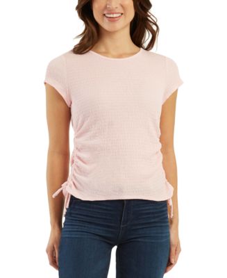 BCX Juniors' Lattice-Back Top - Macy's