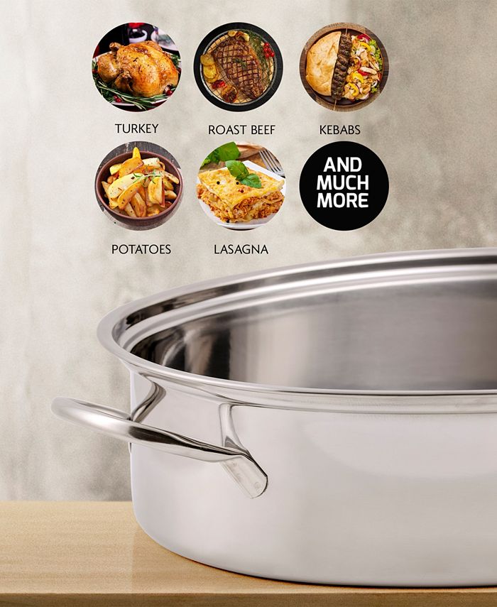 OVENTE Oval Roasting Pan - Macy's