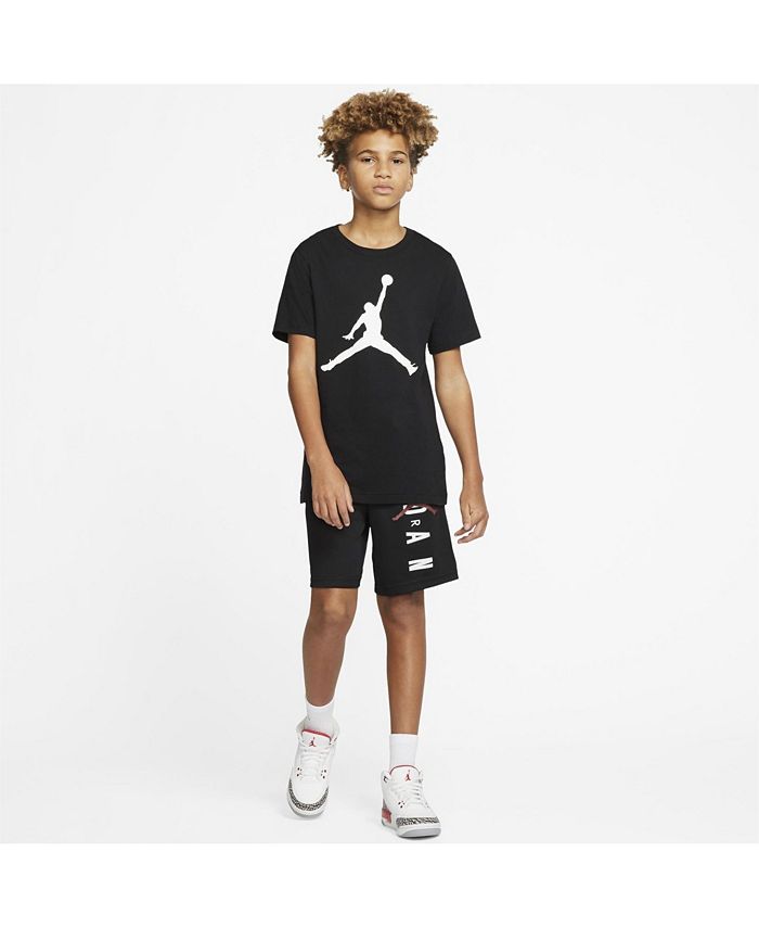 Jordan Big Boys Jump Man Air Vertical Logo Mesh Shorts & Reviews ...