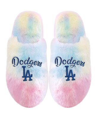 Women's FOCO Los Angeles Dodgers Rainbow Slippers - Macy's