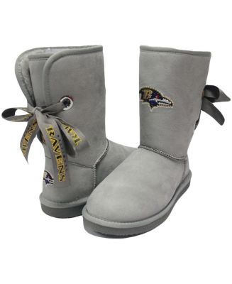 Women's Cuce Baltimore Ravens Champion Ribbon Boots - Macy's