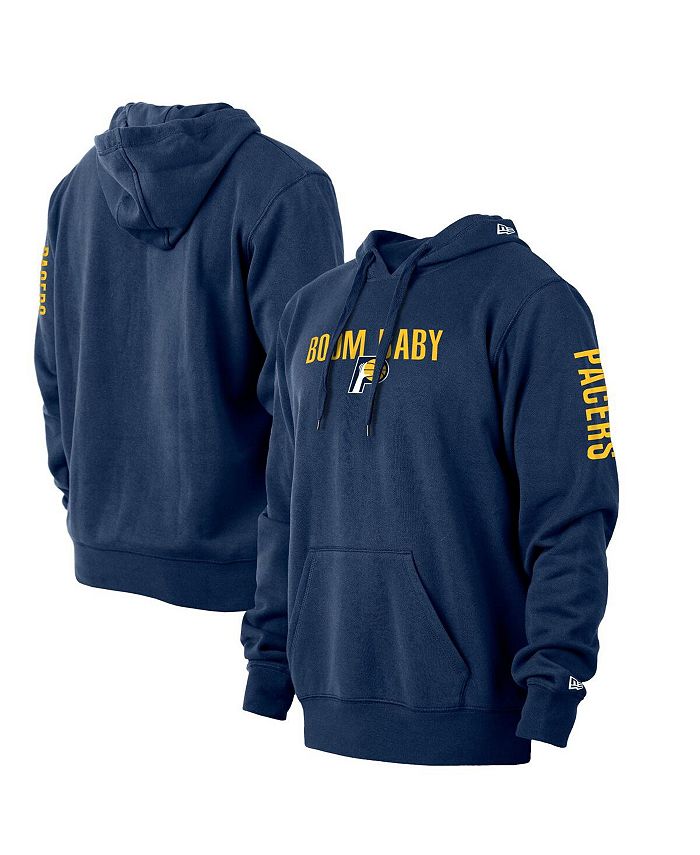 New Era Men's Navy Indiana Pacers 2021/22 City Edition Pullover Hoodie ...