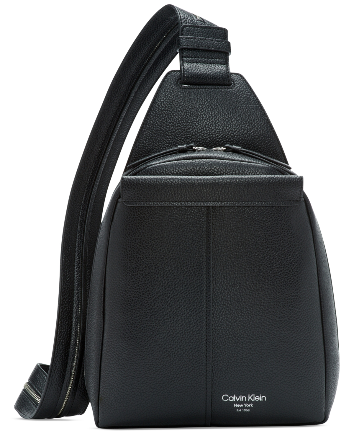 Click here for Calvin Klein Millie Convertible Leather Sling Bag... prices
