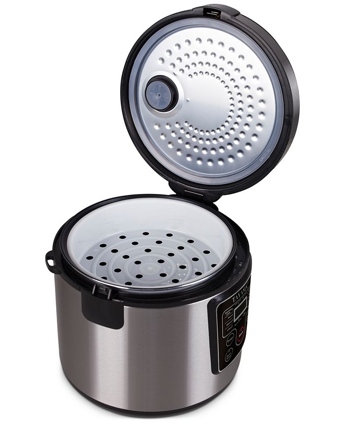 Tayama 20-Cup Stainless Steel Digital Multi-Function Rice Cooker & Food ...
