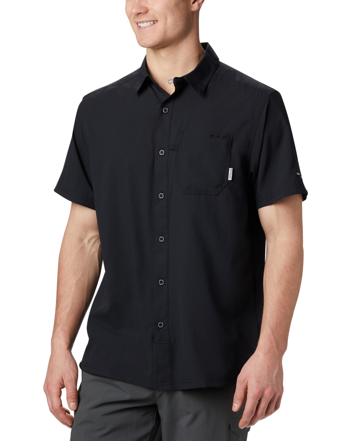 Click here for Columbia Mens Slack Tide Camp Shirt - Black prices