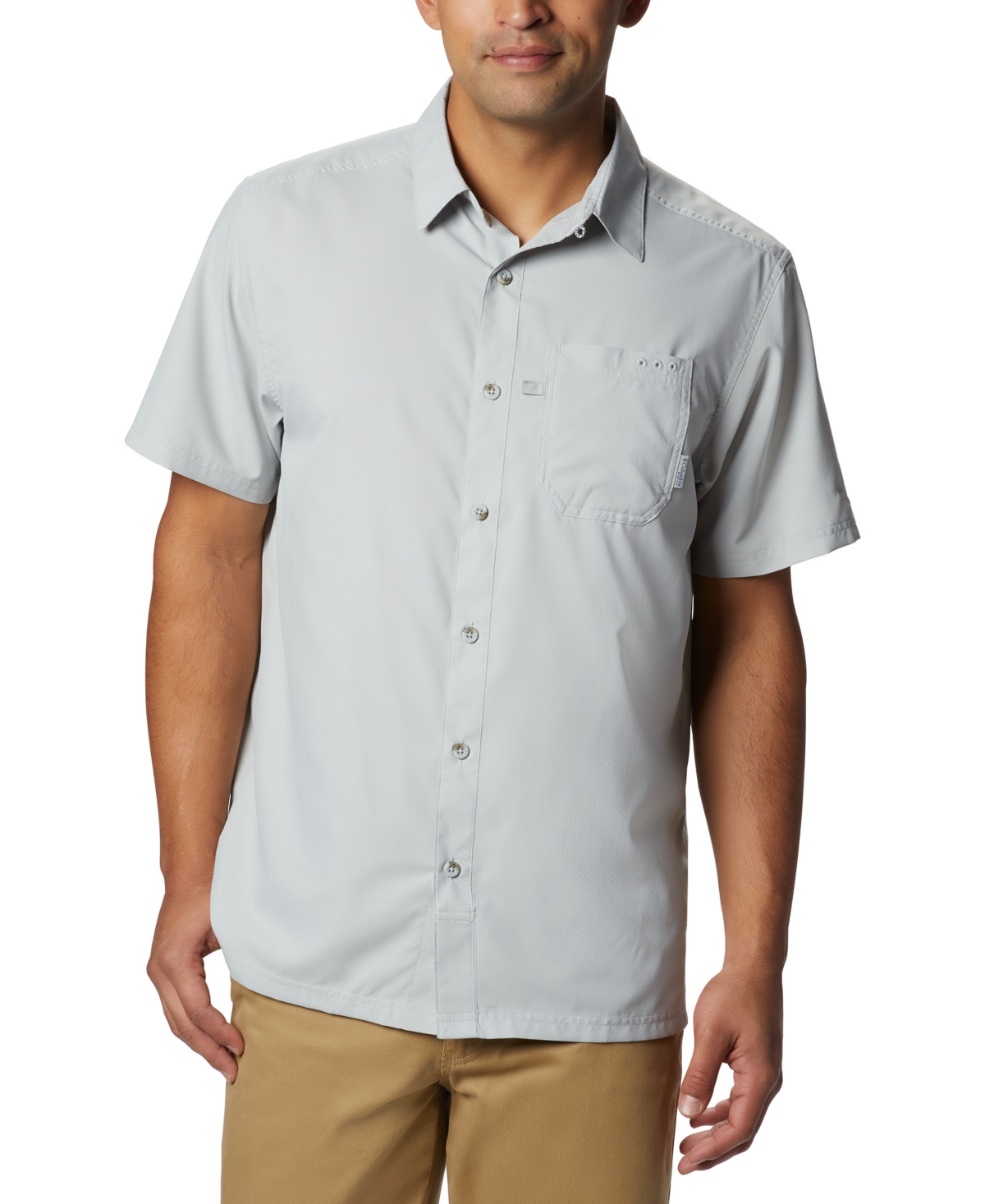 Click here for Columbia Mens Slack Tide Camp Shirt - Cool Gray prices