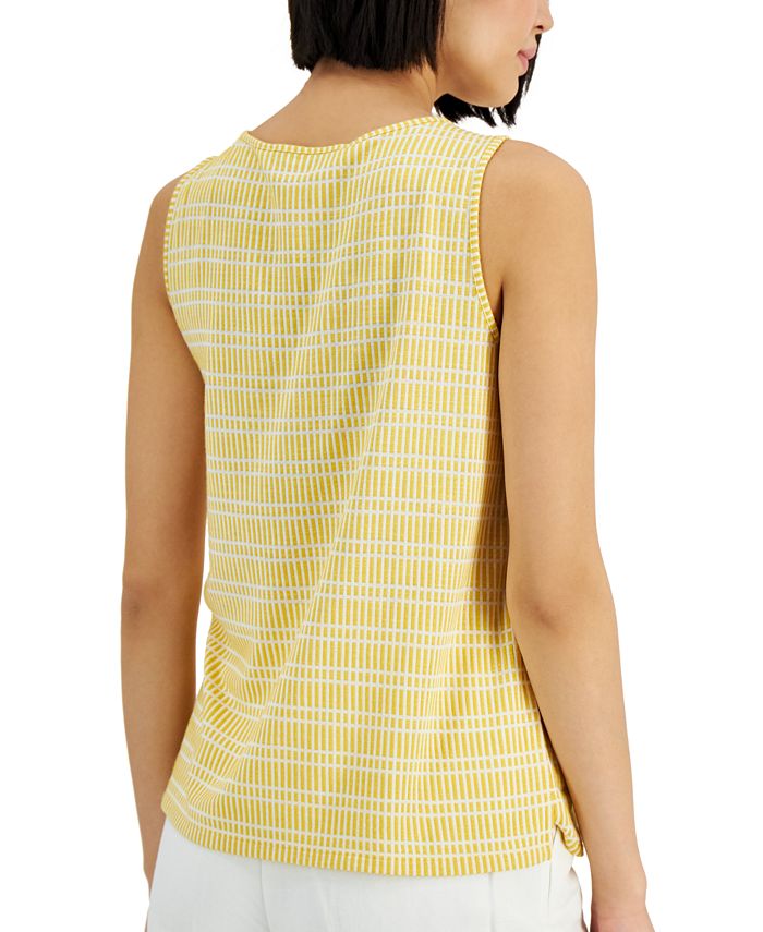 Kasper Women's Checkered Tank Top - Macy's