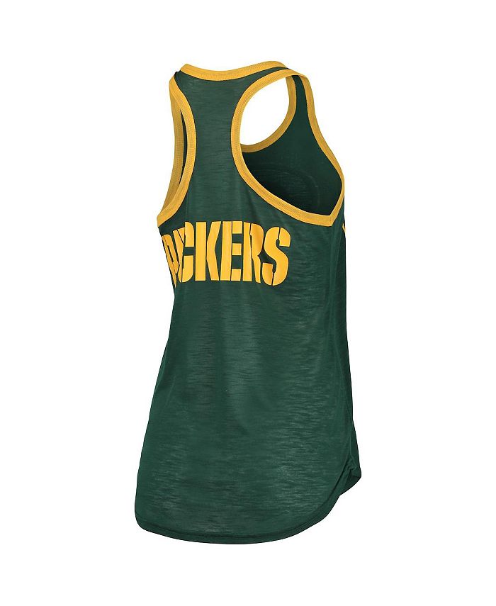 G-III 4Her by Carl Banks Women's Green Green Bay Packers Tater Tank Top ...