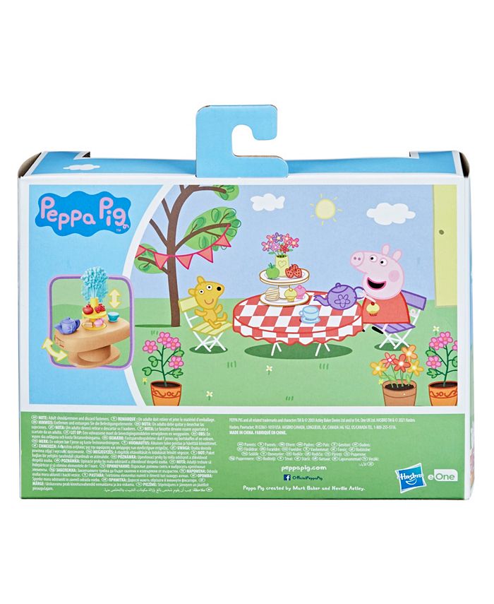 Peppa Pig Tea Time with Peppa Play Set - Macy's