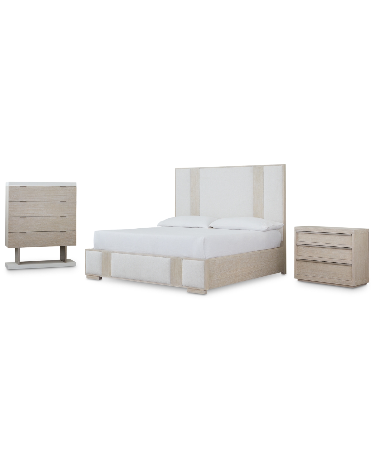 Click here for Solaria 3pc Bedroom Set (Queen Bed  Chest & Nights... prices
