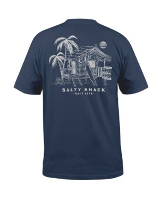 Salt Life Men's Salty Shack Short Sleeve Pocket T-shirt - Macy's