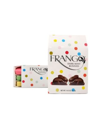 Frango Chocolates Dark Mint Bunnies Gable Box and 15 Piece Spring ...