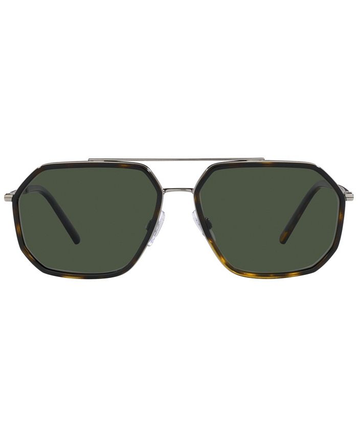 Dolce&Gabbana Men's Polarized Sunglasses, DG2285 60 - Macy's