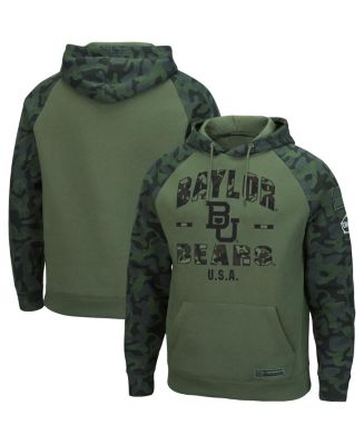Colosseum Men's Olive, Camo Baylor Bears OHT Military-Inspired ...