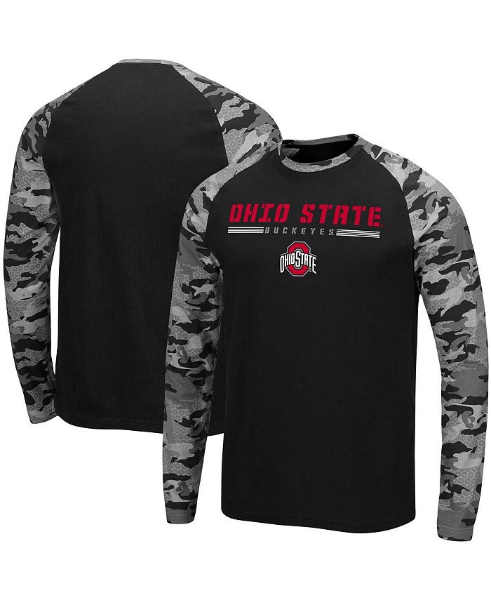 Colosseum Big Boys Black, Camo Ohio State Buckeyes Morrill OHT Military-Inspired Appreciation ...