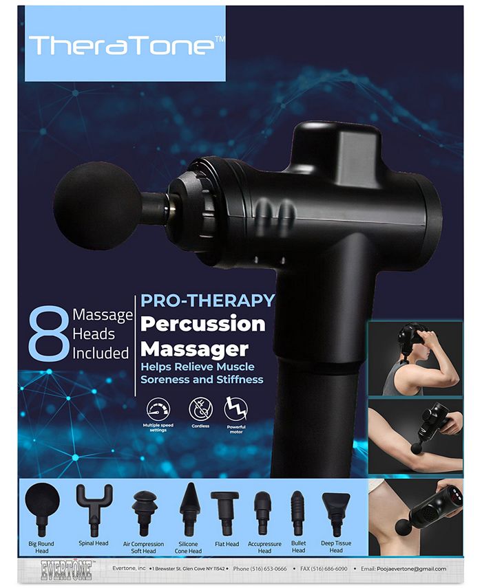Evertone TheraTone Pro-Therapy Percussion Massager - Macy's