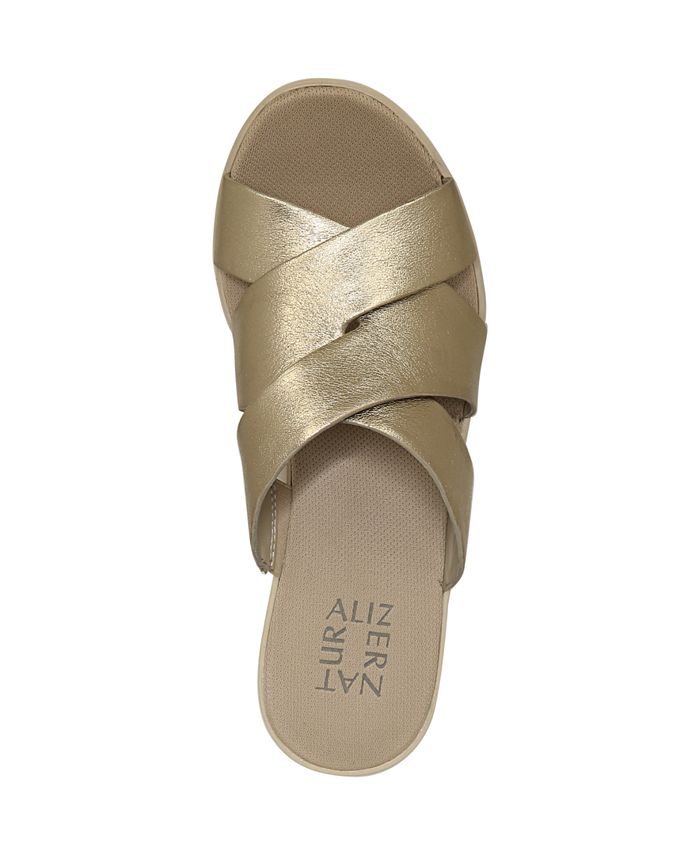 Naturalizer Rowena Slide Wedge Sandals - Macy's