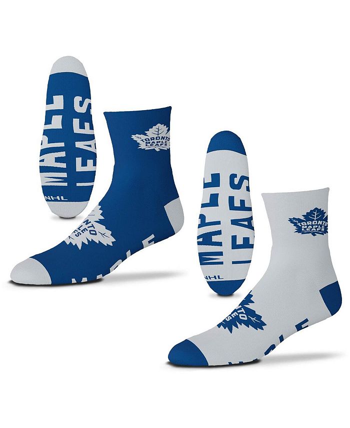For Bare Feet Men's Toronto Maple Leafs 2-Pack Team Quarter-Length ...