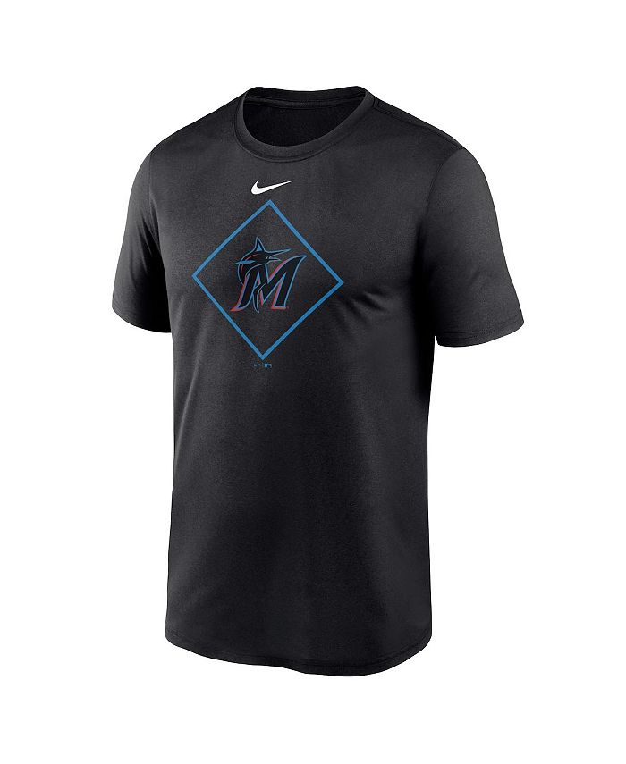 Nike Men's Black Miami Marlins Legend Icon Performance T-shirt - Macy's
