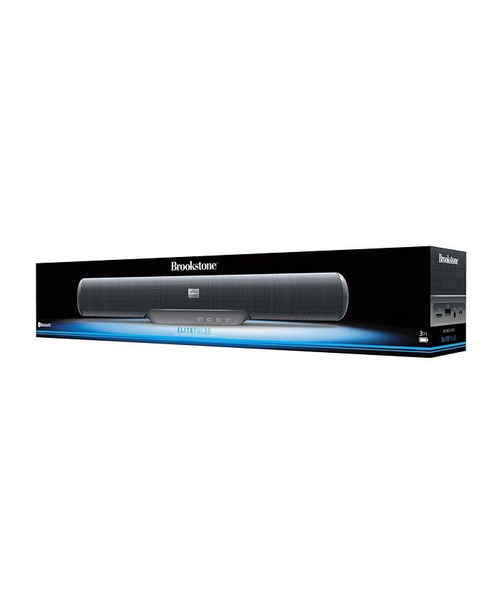 Brookstone Bluetooth Elite Pulse Sound Bar, 17.5" - Macy's