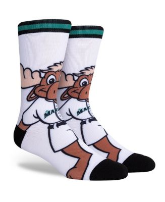 Men's PKWY Seattle Mariners Orbit Wrap Mascot Crew Socks - Macy's