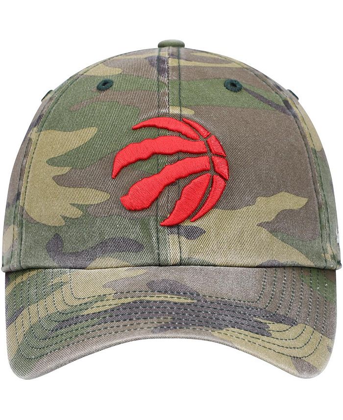'47 Brand Men's '47 Camo Toronto Raptors Clean Up Adjustable Hat - Macy's