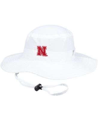 Men's The Game White Nebraska Huskers Everyday Ultralight Boonie Bucket ...