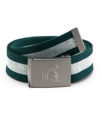 Men's Michigan State Spartans Fabric Belt - Macy's