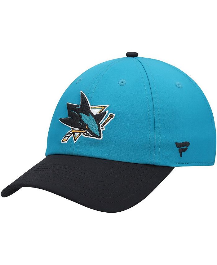 Fanatics Women's Teal San Jose Sharks Iconic Defender Adjustable Hat ...