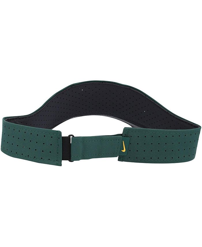 Nike Men's Green, Yellow Ndsu Bison Sideline Performance Visor - Macy's