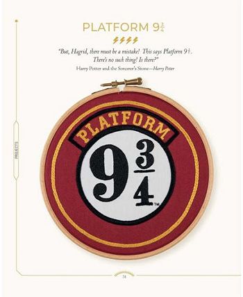 Barnes & Noble Harry Potter Embroidery by Deborah Wilding - Macy's
