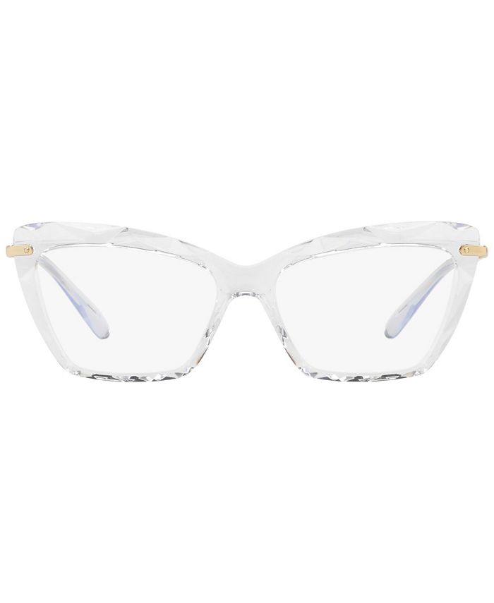 Dolce&Gabbana DG5025 Women's Round Eyeglasses - Macy's