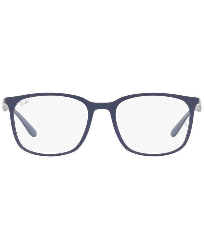 Ray-Ban RX7199 Unisex Square Eyeglasses - Macy's