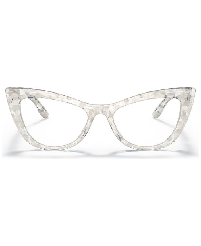 Dolce&Gabbana DG3354 Women's Cat Eye Eyeglasses - Macy's