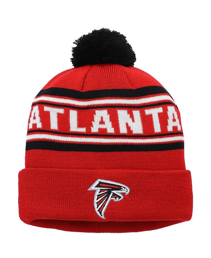 Outerstuff Big Boys Red Atlanta Falcons Jacquard Cuffed Knit Hat with ...