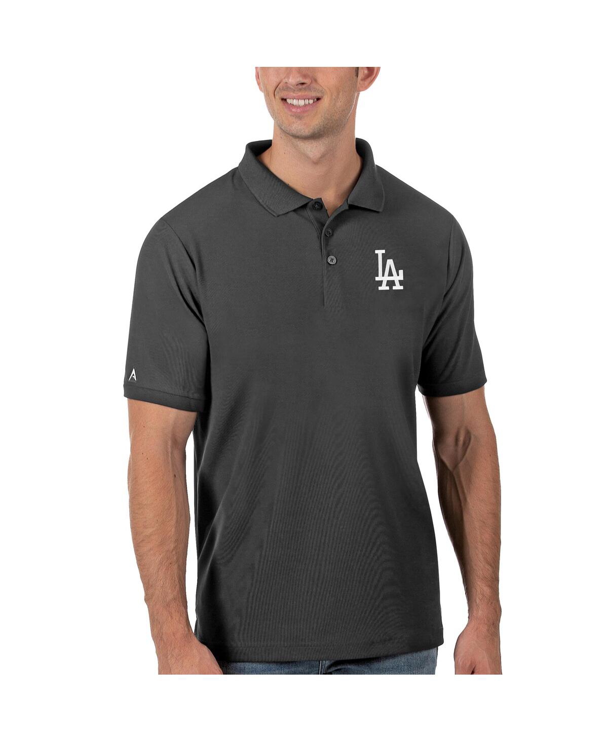 Click here for Mens Antigua Gray Los Angeles Dodgers Legacy Pique... prices