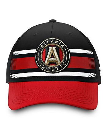 Fanatics Men's Black, Red Atlanta United FC Iconic Adjustable Hat - Macy's