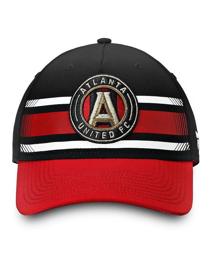 Fanatics Men's Black, Red Atlanta United FC Iconic Adjustable Hat - Macy's