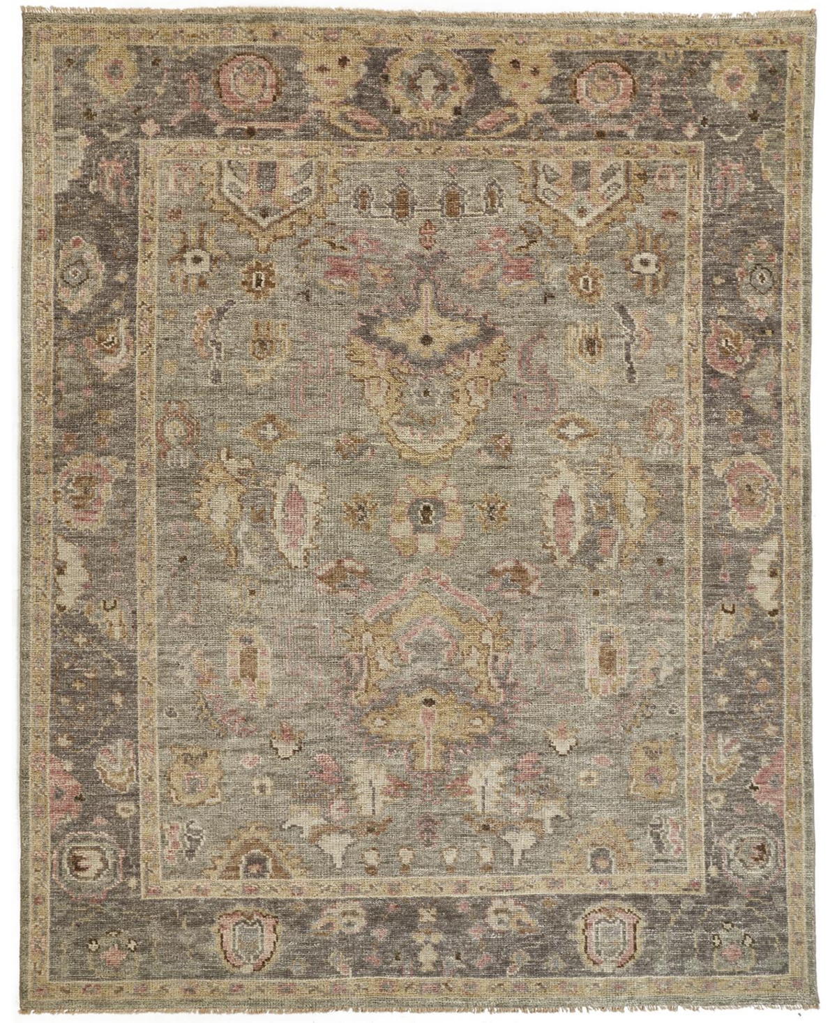 Click here for Feizy Carrington R6504 56 x 86 Area Rug - Gray  Go... prices