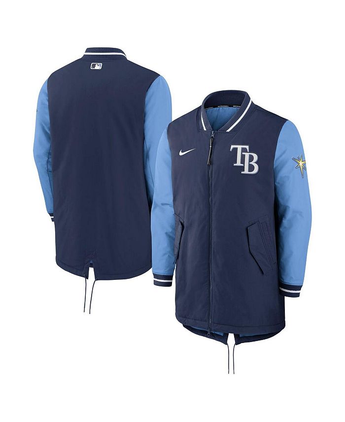 Nike Men's Navy Tampa Bay Rays Dugout Performance Full-Zip Jacket - Macy's