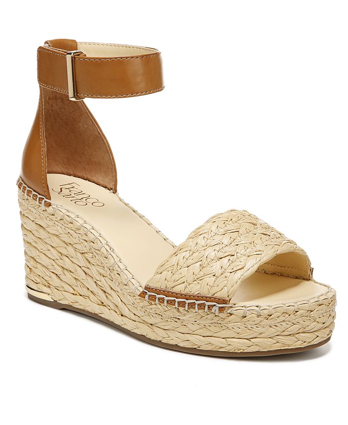 Franco Sarto Women's Clemens Espadrille Wedge Sandals - Macy's