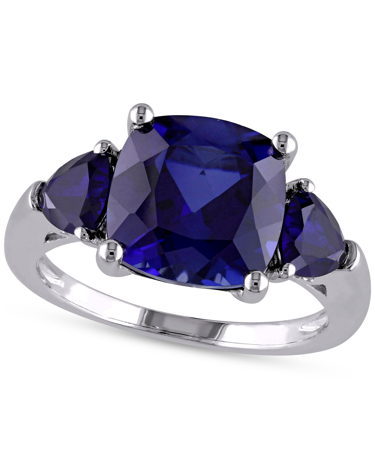 Click here for Lab-Grown Sapphire Three Stone Ring (7-1/10 ct. t.... prices