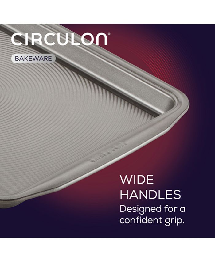 Circulon Bakeware 10" x 15" Baking Sheet Pan & Expandable Cooling Rack ...