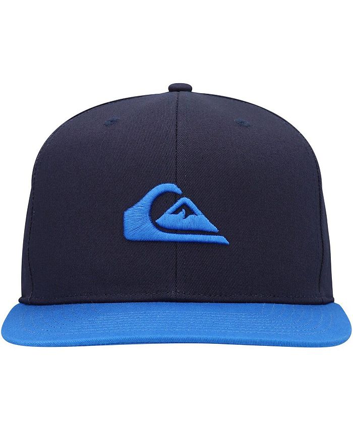 Quiksilver Men's Navy, Blue Chompers Snapback Hat - Macy's