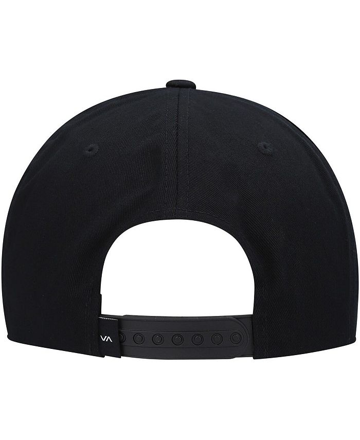 RVCA Men's x Matty Matheson Black Glorious Meats Snapback Hat - Macy's