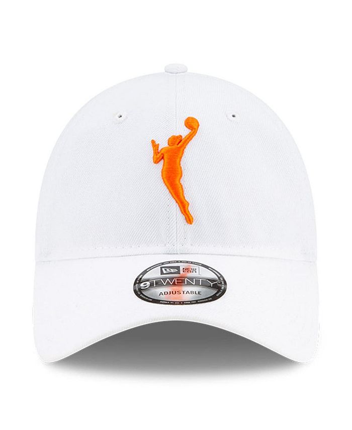 New Era Men's White Wnba 9TWENTY Adjustable Hat - Macy's