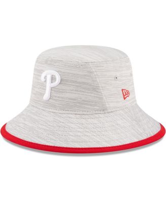 Men's New Era Gray Philadelphia Phillies Distinct Bucket Hat - Macy's