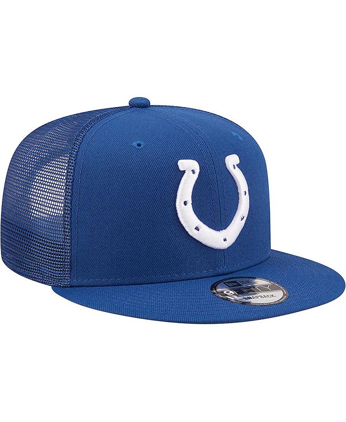 New Era Men's Royal Indianapolis Colts Team Classic Trucker 9FIFTY ...